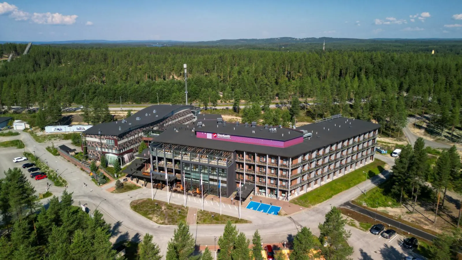 Uudistunut frisbeegolfrata Break Sokos Hotel Vuokatissa. - sokoshotels.fi