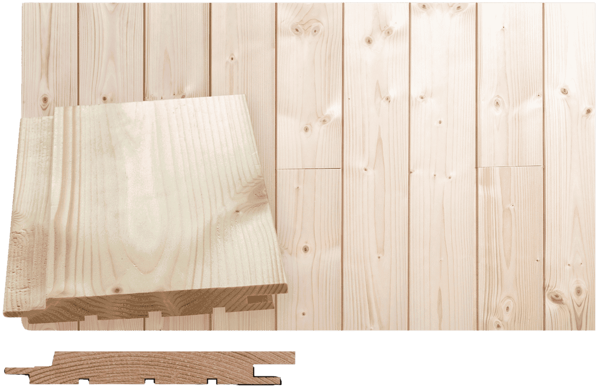 STS-3 TK Kuusi paneeli 14x120x2685 ympäripontattu puuvalmis | Prisma.fi ...