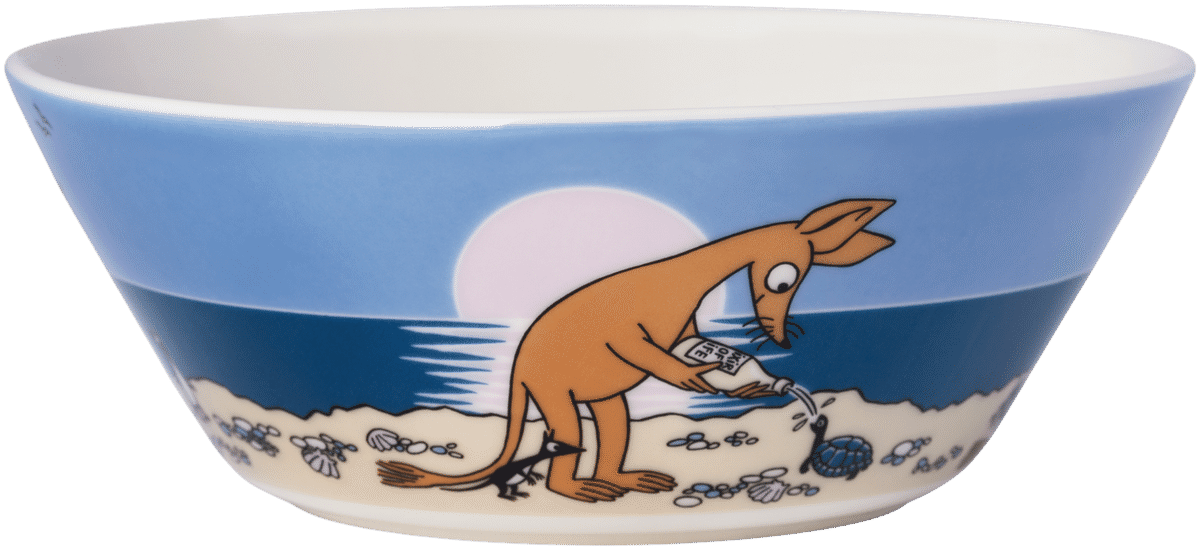 Moomin Arabia Finland Muumi kulho 15cm Nipsu rannalla | Prisma.fi ...