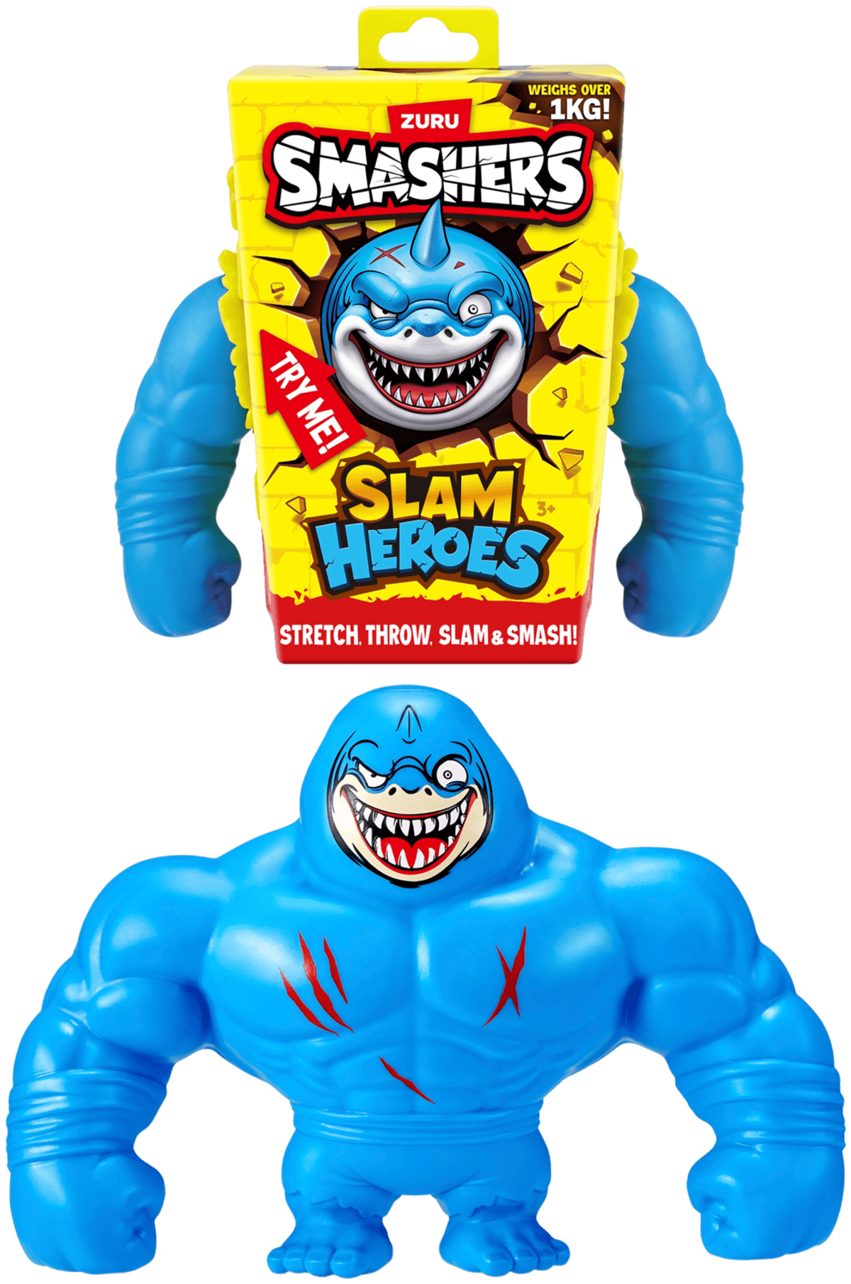 Smashers Splat Heroes Wrestler/Shark, erilaisia | Prisma.fi-verkkokauppa