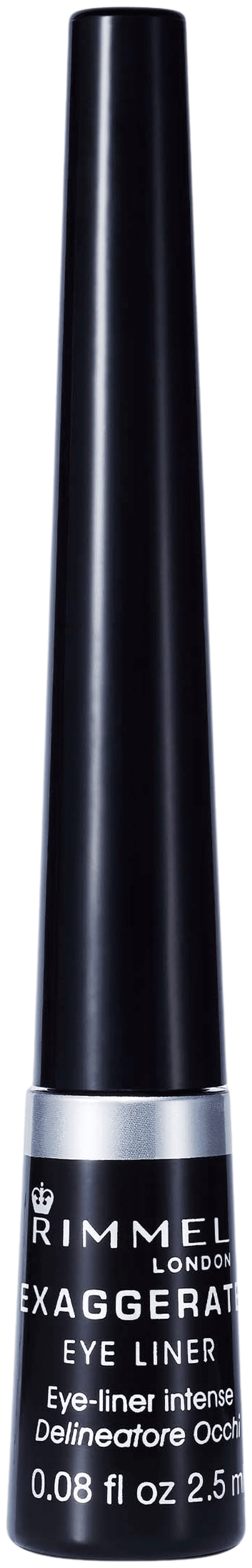 Rimmel 2,5ml Scandaleyes Liquid Eyeliner 001 Black nestemäinen ...