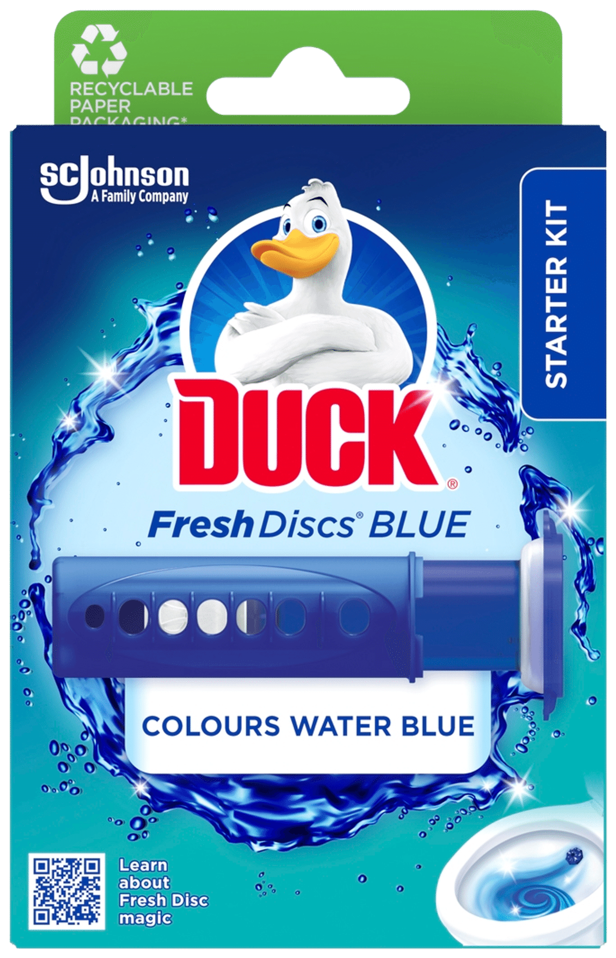 Duck Fresh Discs Blue Action Azure Lagoon 36 ml | Prisma.fi-verkkokauppa