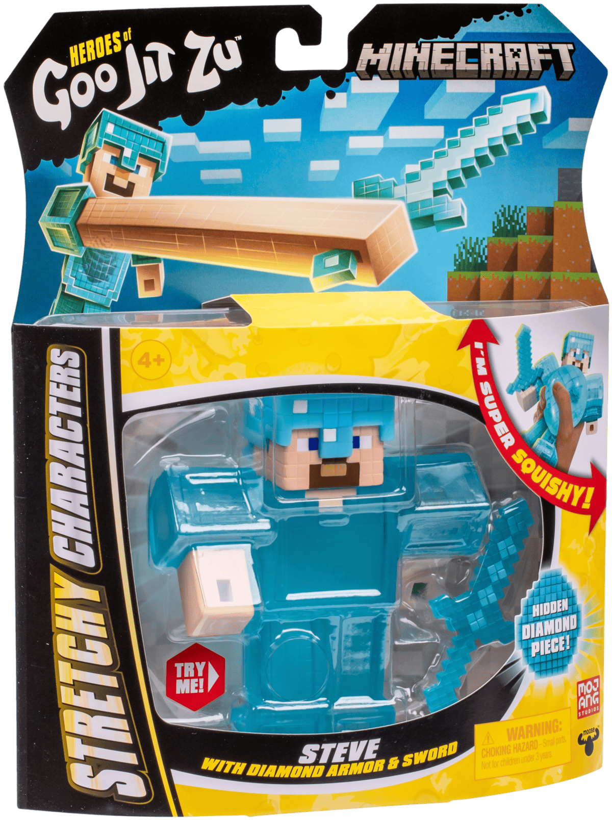 Goo Jit Zu Minecraft Steve | Prisma.fi-verkkokauppa