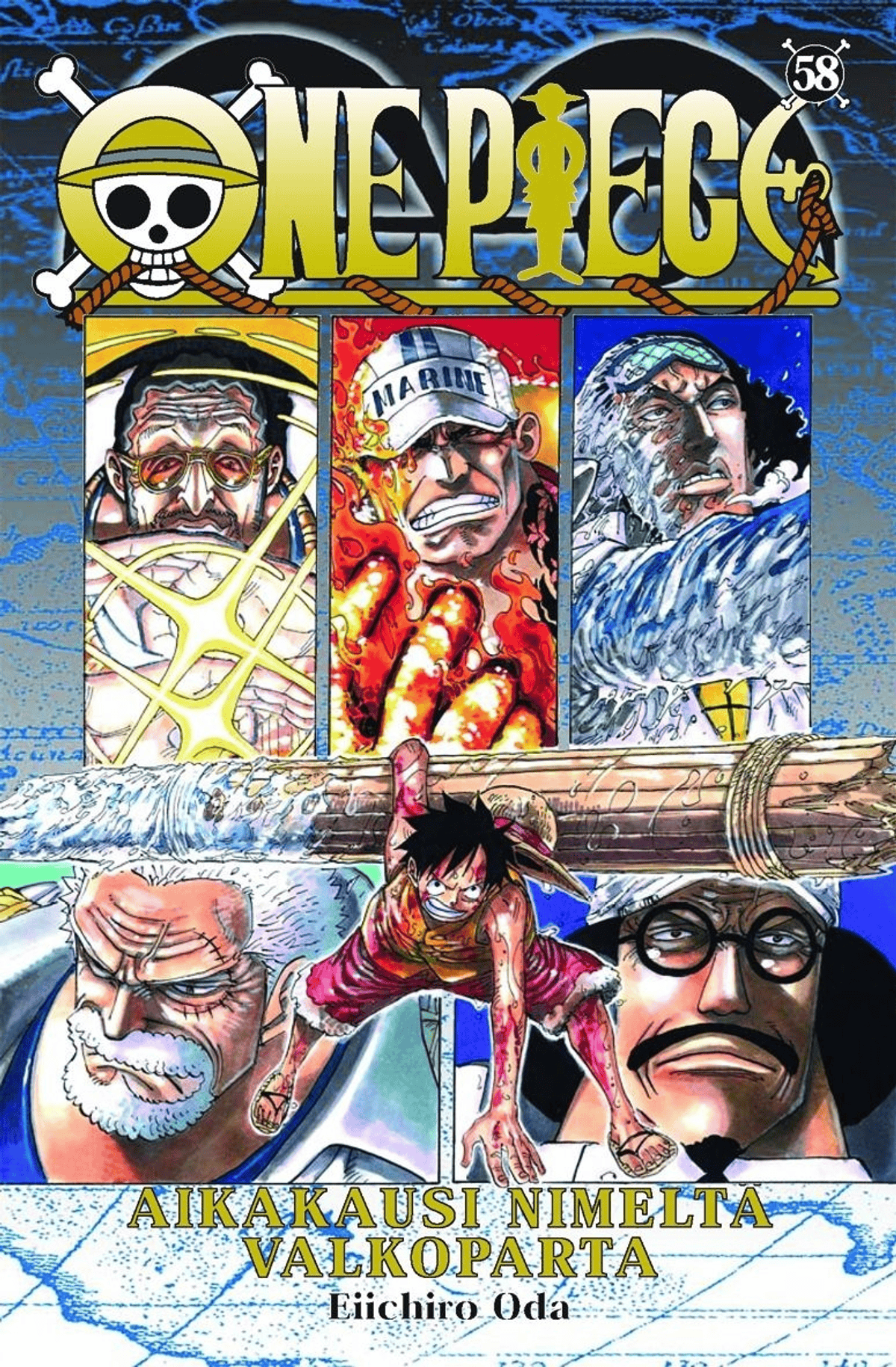 Oda, One piece 58 - Aikakakausi nimeltä Valkoparta | Prisma.fi-verkkokauppa