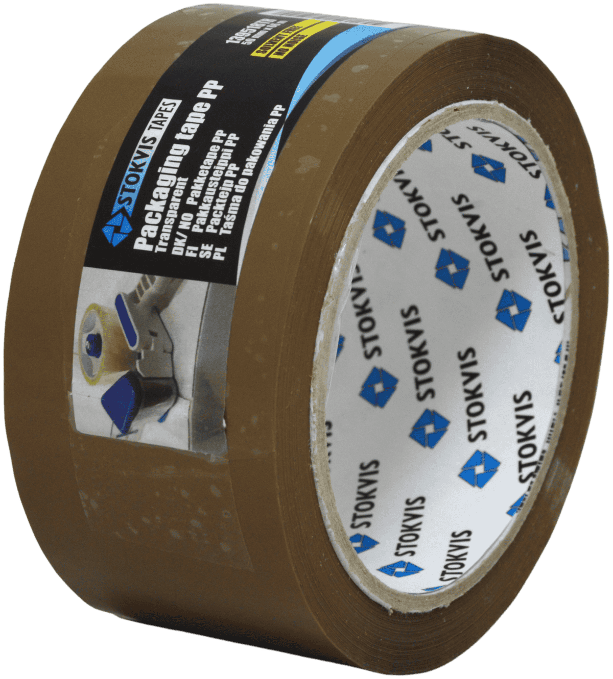 Stokvis Tapes pakkausteippi ruskea 50mm x 66m | Prisma.fi-verkkokauppa