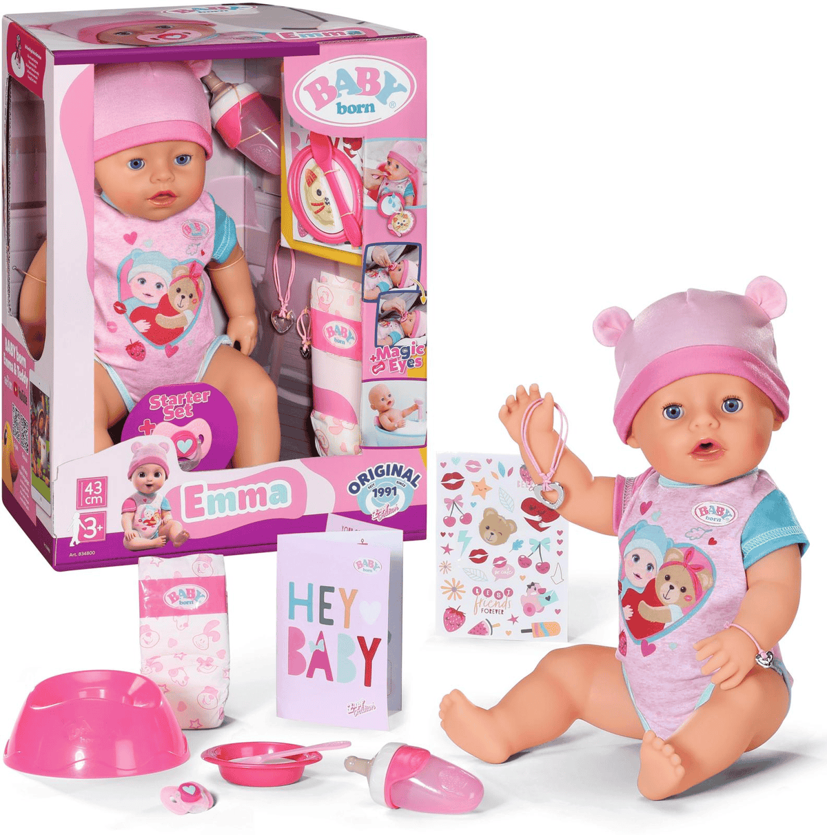 BABY born Emma nukke 43cm | Prisma.fi-verkkokauppa