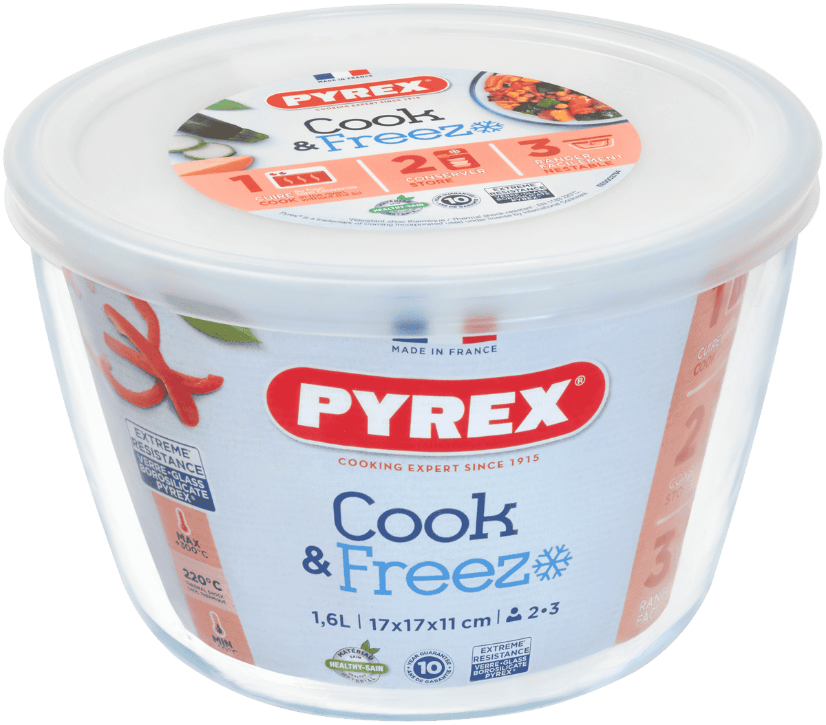Pyrex vuoka 1,6 l Cook&Freeze | Prisma.fi-verkkokauppa
