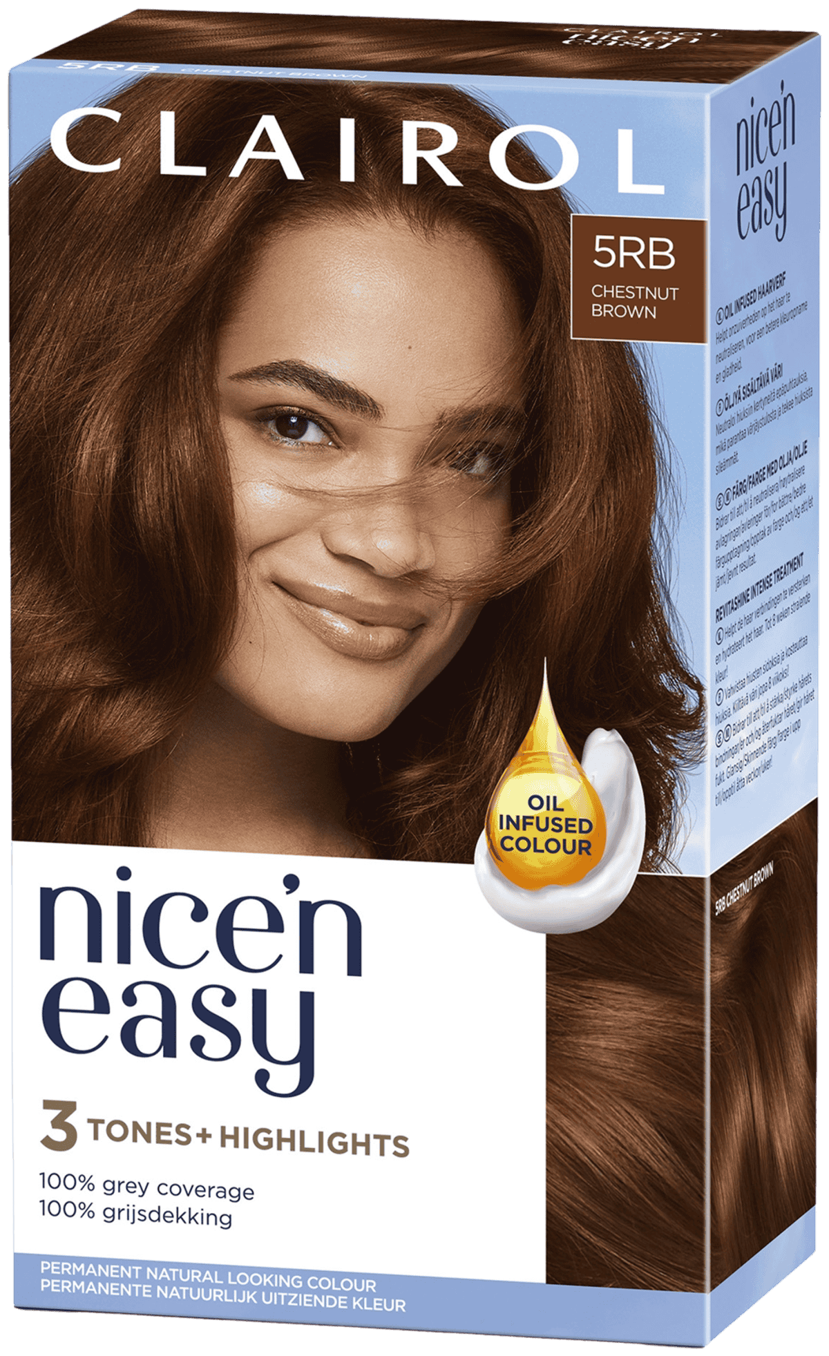 Clairol Nice'n Easy kestoväri 5RB kastanja | Prisma.fi-verkkokauppa