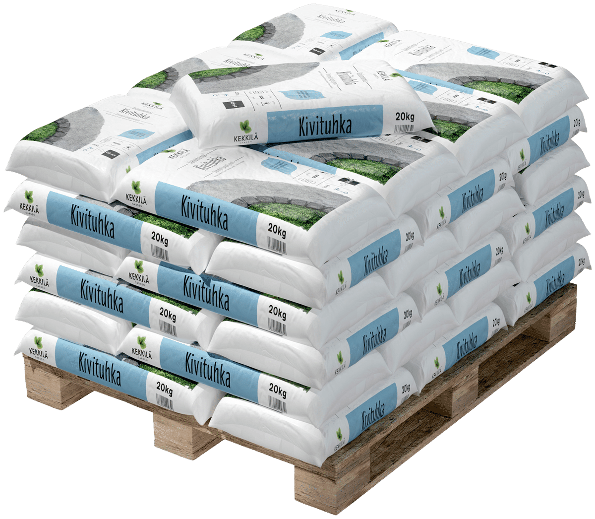 Kekkilä Kivituhka vaaleanharmaa 20 kg, lava 56 säkkiä | Prisma.fi ...