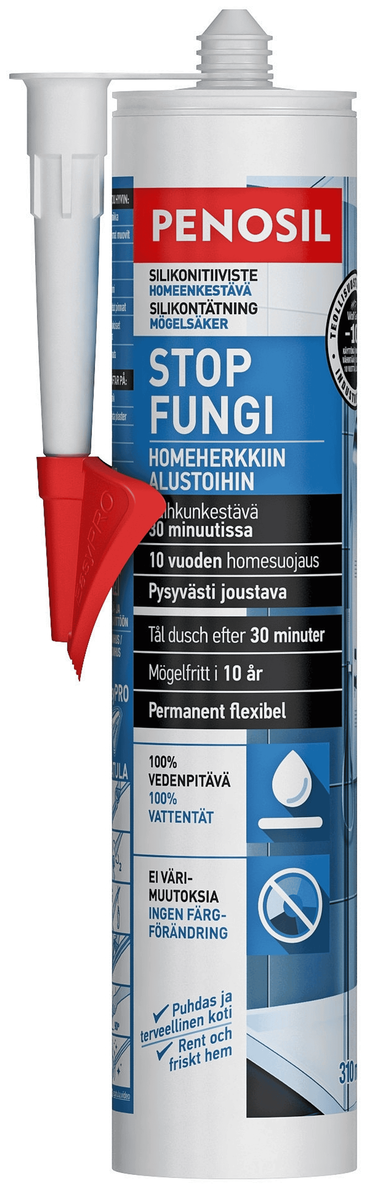 Penosil silikonitiiviste Stop Fungi 310 ml kirkas | Prisma.fi-verkkokauppa