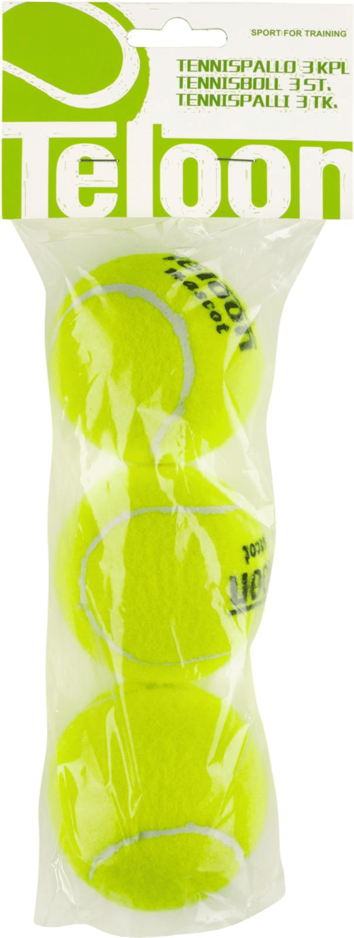 Teloon tennispallo 3 kpl T801 | Prisma.fi-verkkokauppa