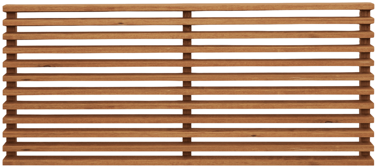 Miljöörakennus aitaelementti ruskea 180 x 80 x 7 cm | Prisma.fi ...