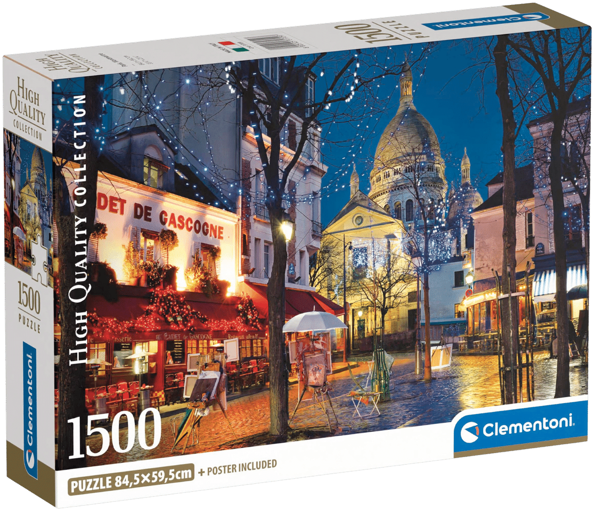 Clementoni Compact -palapeli 1500 palaa, erilaisia | Prisma.fi-verkkokauppa