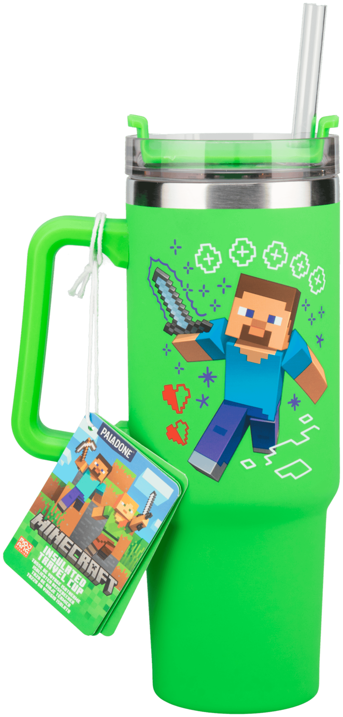 Paladone Minecraft Steve 900ml muki vihreä | Prisma.fi-verkkokauppa