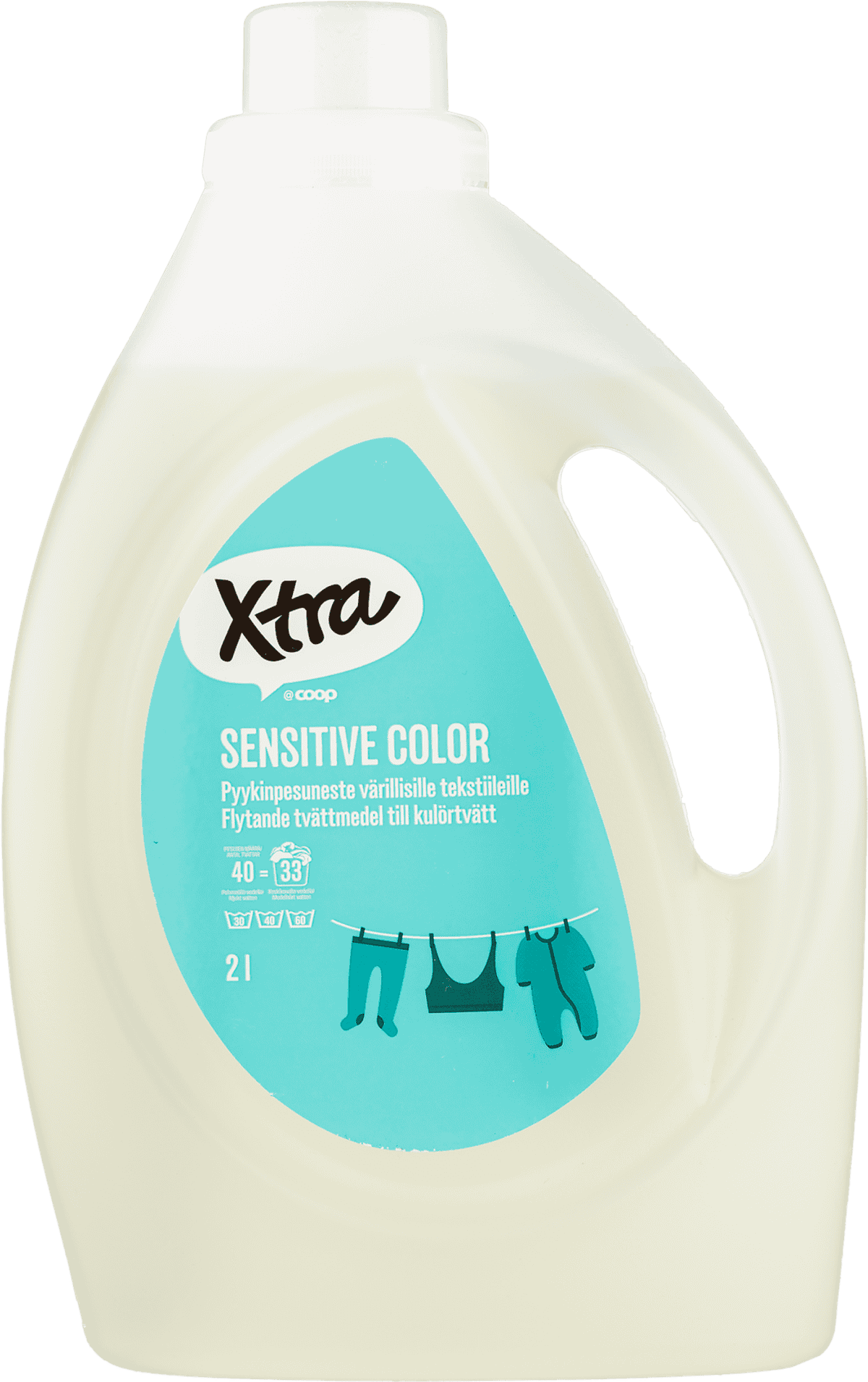 Xtra Sensitive Color pyykinpesuneste 2 l | Prisma.fi-verkkokauppa