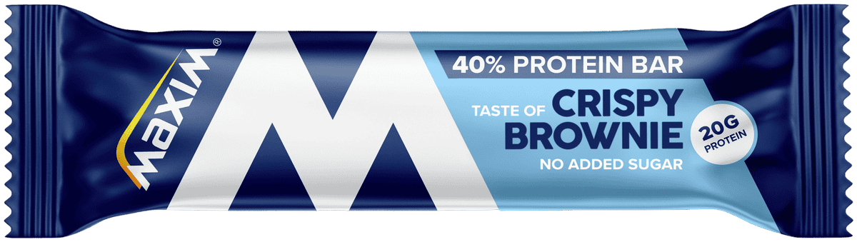 Maxim 40% Protein Bar Crispy Brownie proteiinipatukka 50g | Prisma.fi ...
