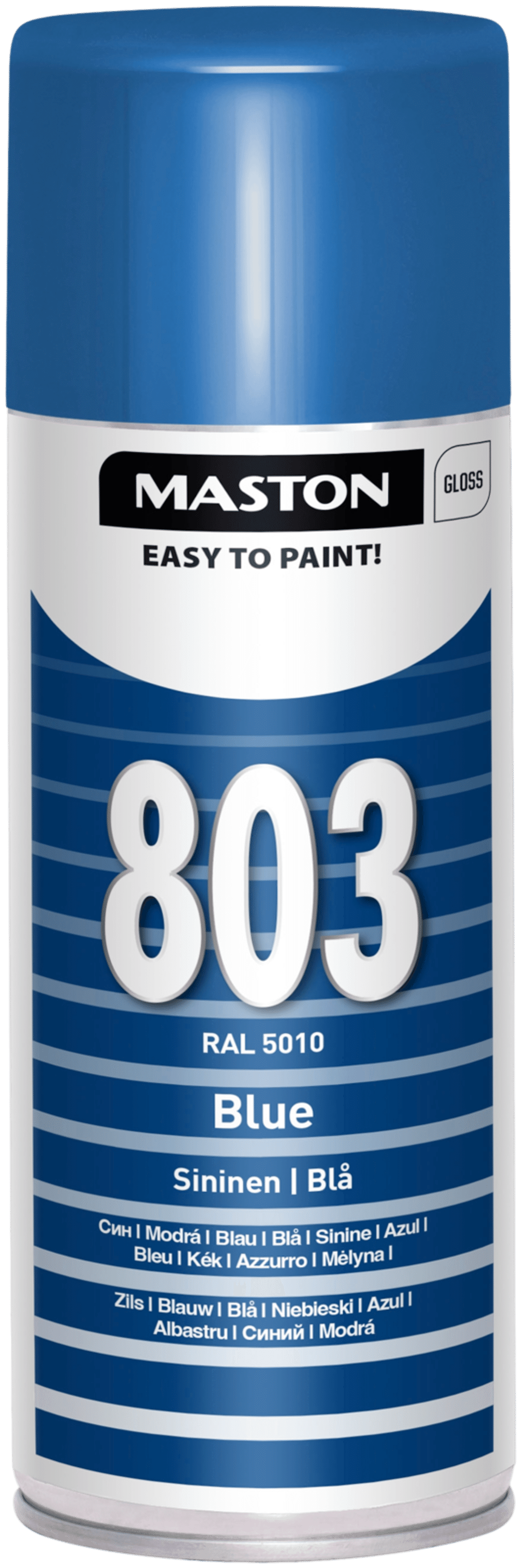 Maston spraymaali 803 400 ml sininen RAL5010 kiiltävä | Prisma.fi ...