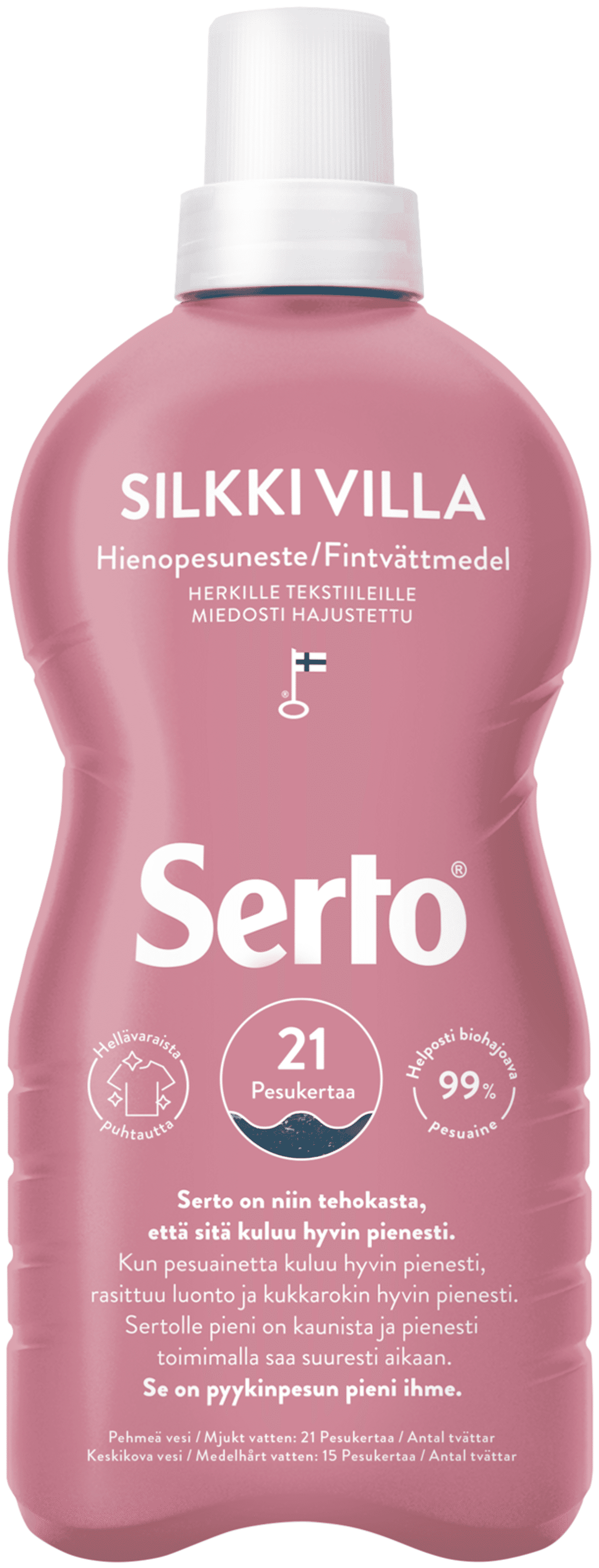 Serto SilkkiVilla Pyykinpesuneste 750 ml | Prisma.fi-verkkokauppa