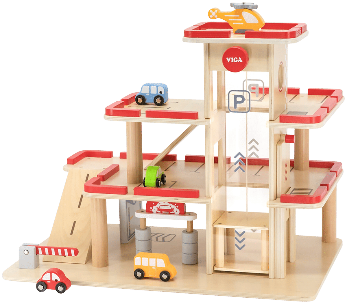 Viga Toys parkkitalo | Prisma.fi-verkkokauppa