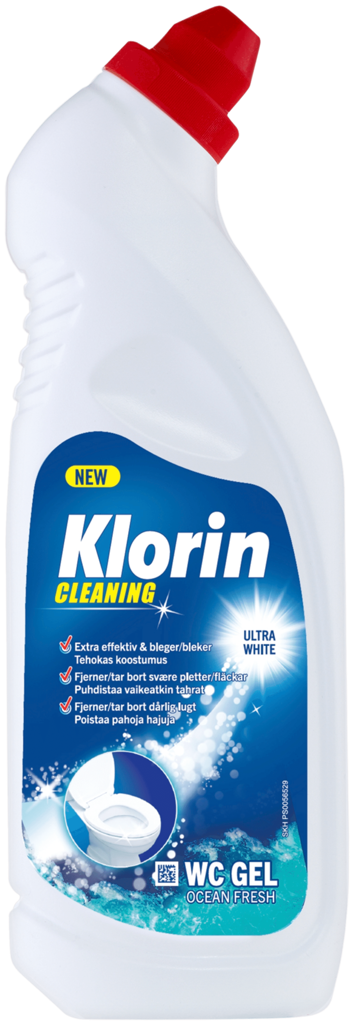 Klorin Cleaning Ocean Fresh wc-geeli 750ml | Prisma.fi-verkkokauppa