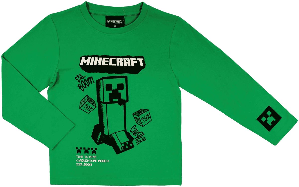 Minecraft lasten trikoopaita | Prisma.fi-verkkokauppa