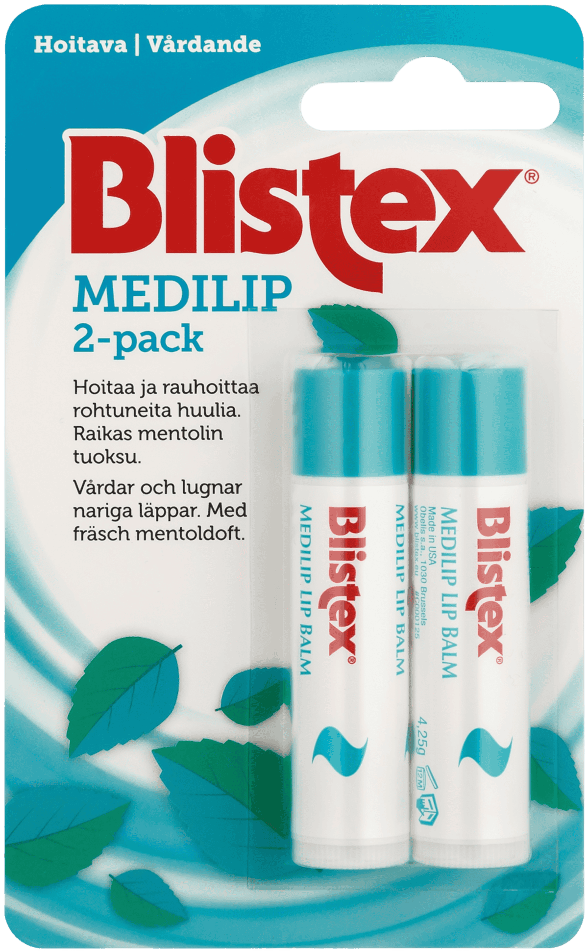Blistex Medilip huulivoide 2x4,25g | Prisma.fi-verkkokauppa