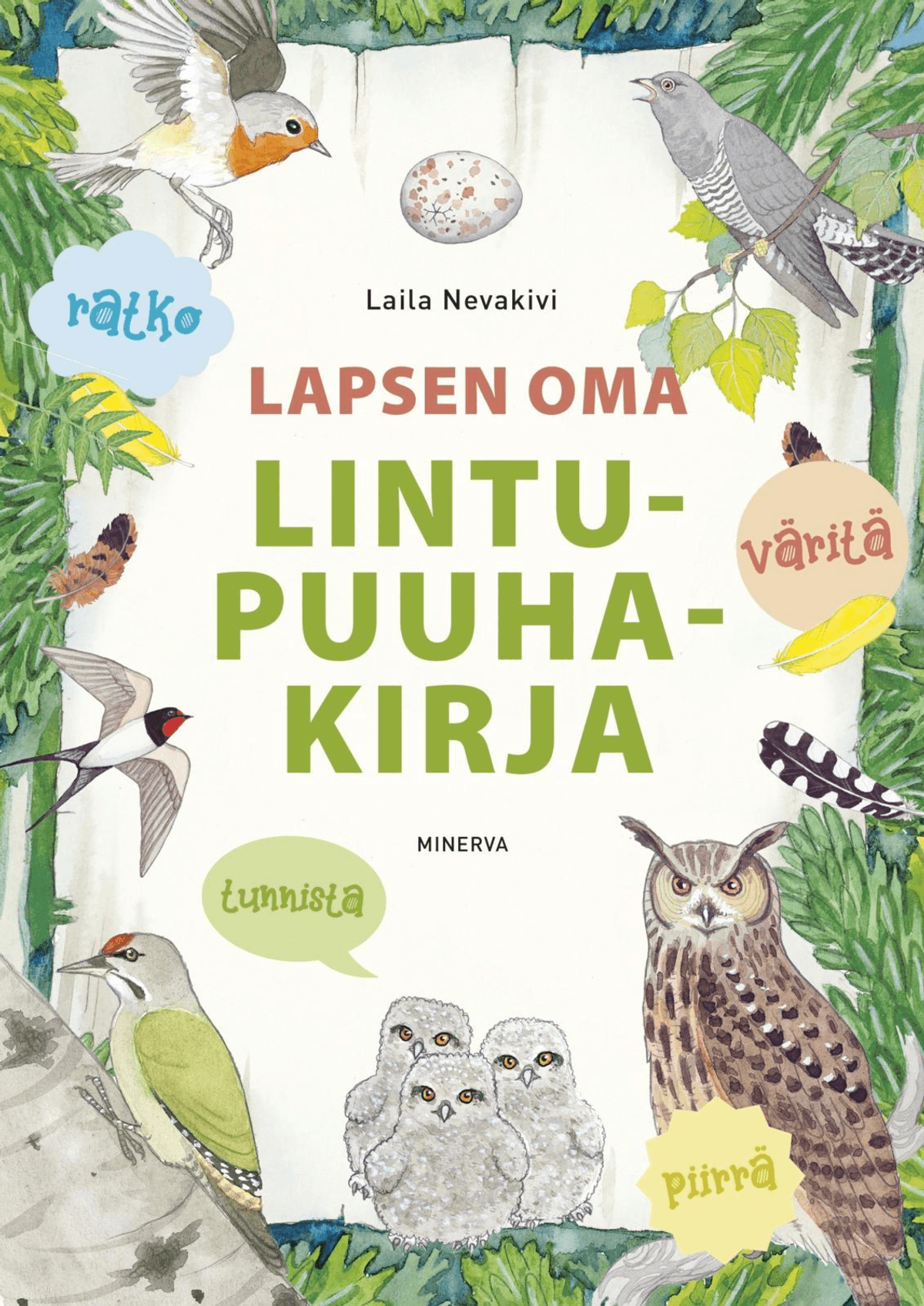 Nevakivi, Lapsen oma lintupuuhakirja | Prisma.fi-verkkokauppa