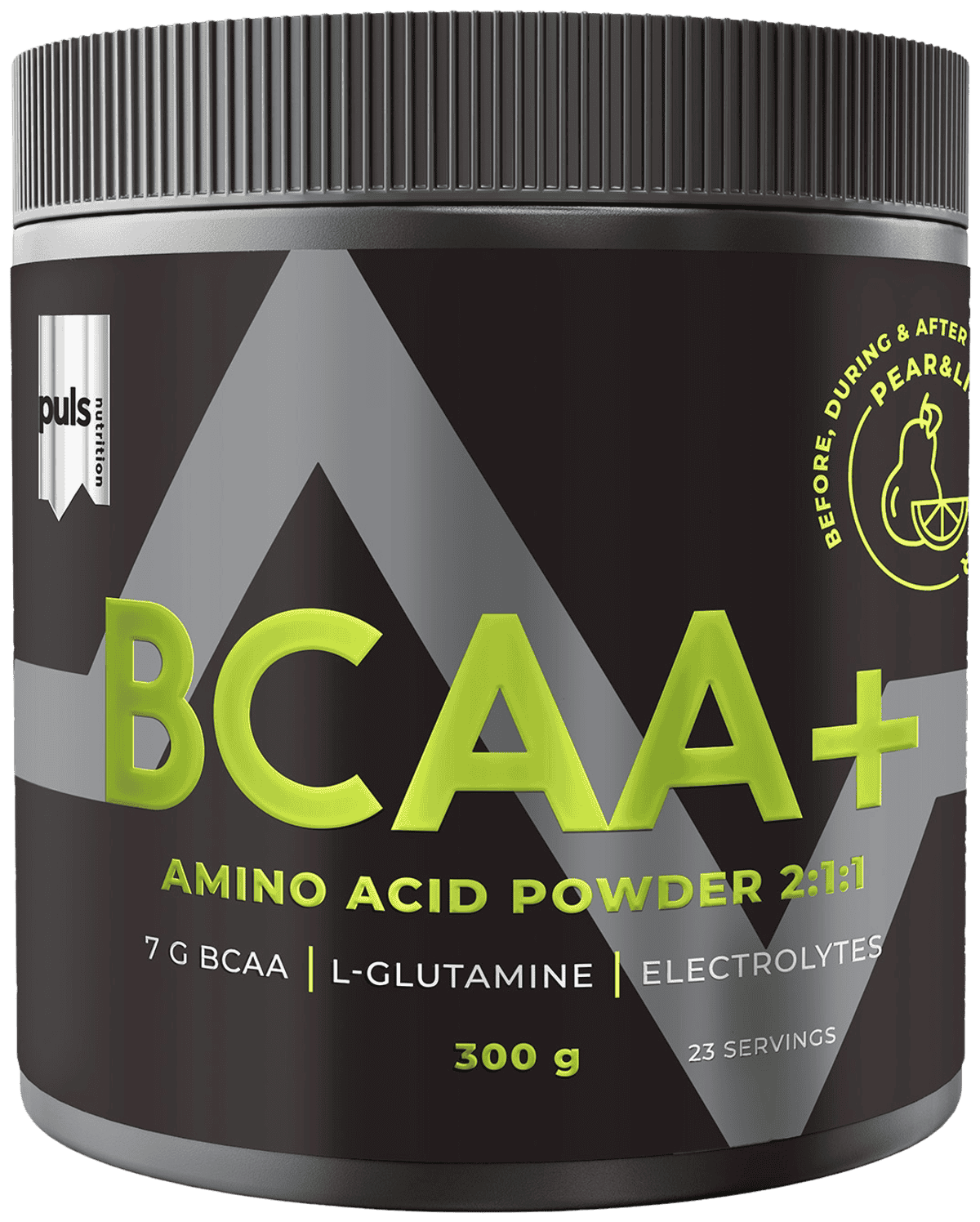 PULS BCAA+ 300 g Päärynän ja limen makuinen aminohappojuomajauhe ...