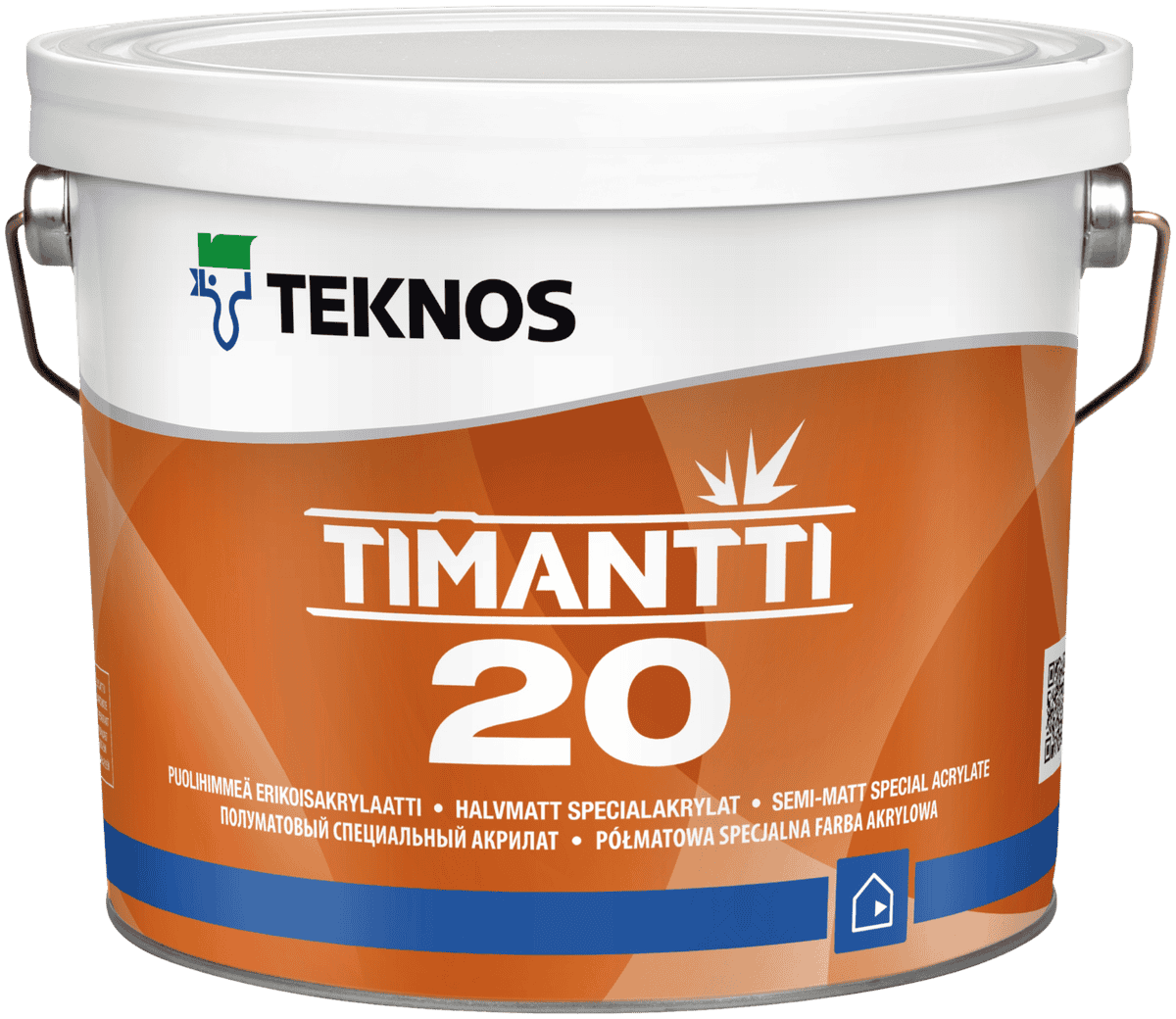 Teknos seinämaali Timantti 20 2,7 l PM1 valkoinen sävytettävissä puolihimmeä | Prisma.fi ...