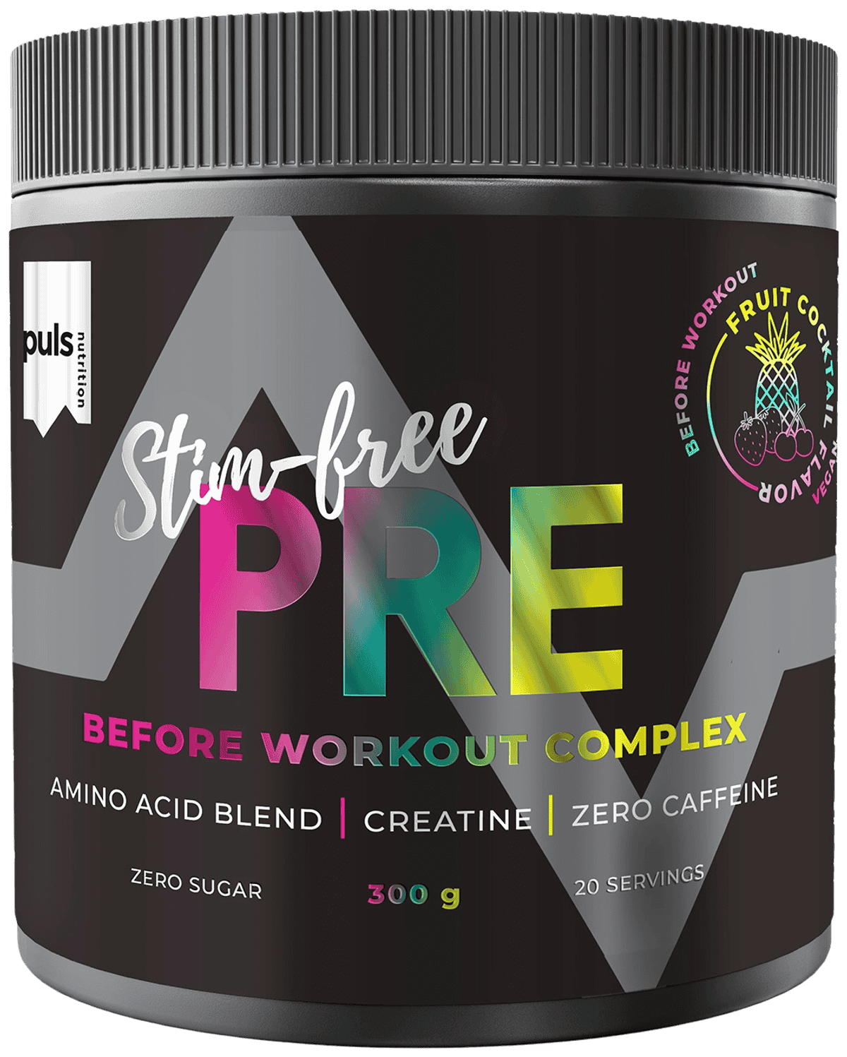 PULS Stim-free Pre workout juomajauhe hedelmä cocktail 300g | Prisma.fi ...