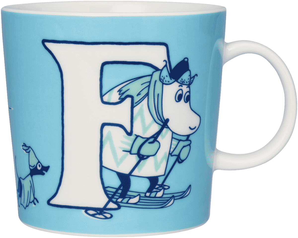 Moomin Arabia Finland Muumi muki 0,4L ABC F | Prisma.fi-verkkokauppa