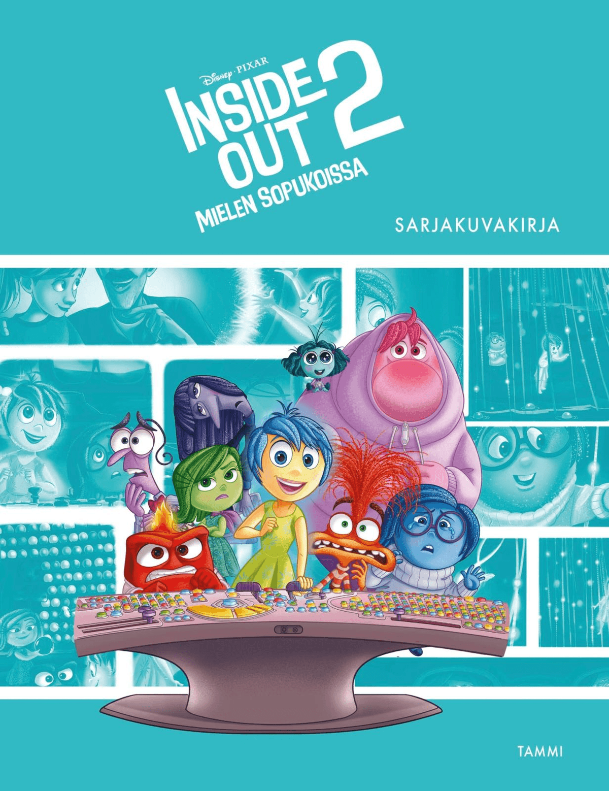 Disney Pixar. Inside Out 2. Sarjakuvakirja - Mielen sopukoissa | Prisma.fi-verkkokauppa