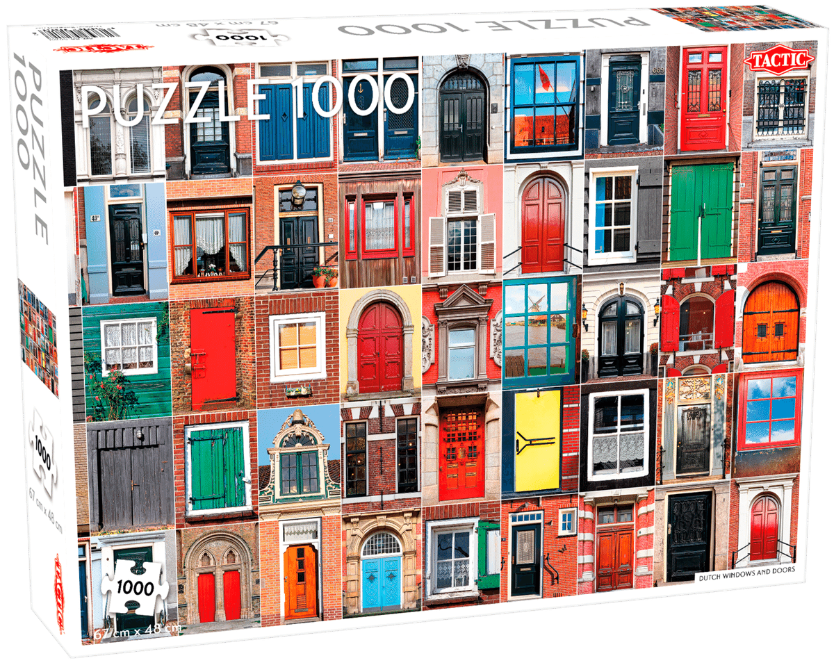 Tactic palapeli Dutch Windows and Doors 1000 palaa | Prisma.fi-verkkokauppa