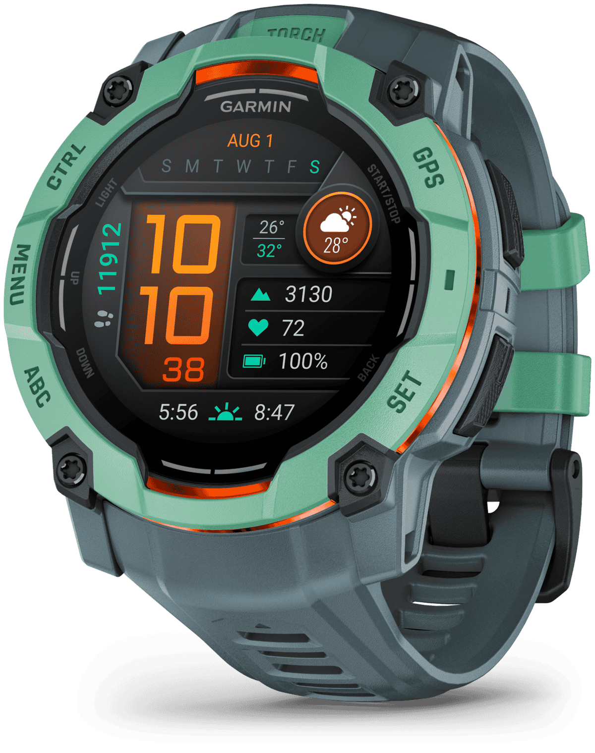 Garmin Älykello Instinct 3 - 50mm AMOLED Neo tropic Bezel with Twilight ...