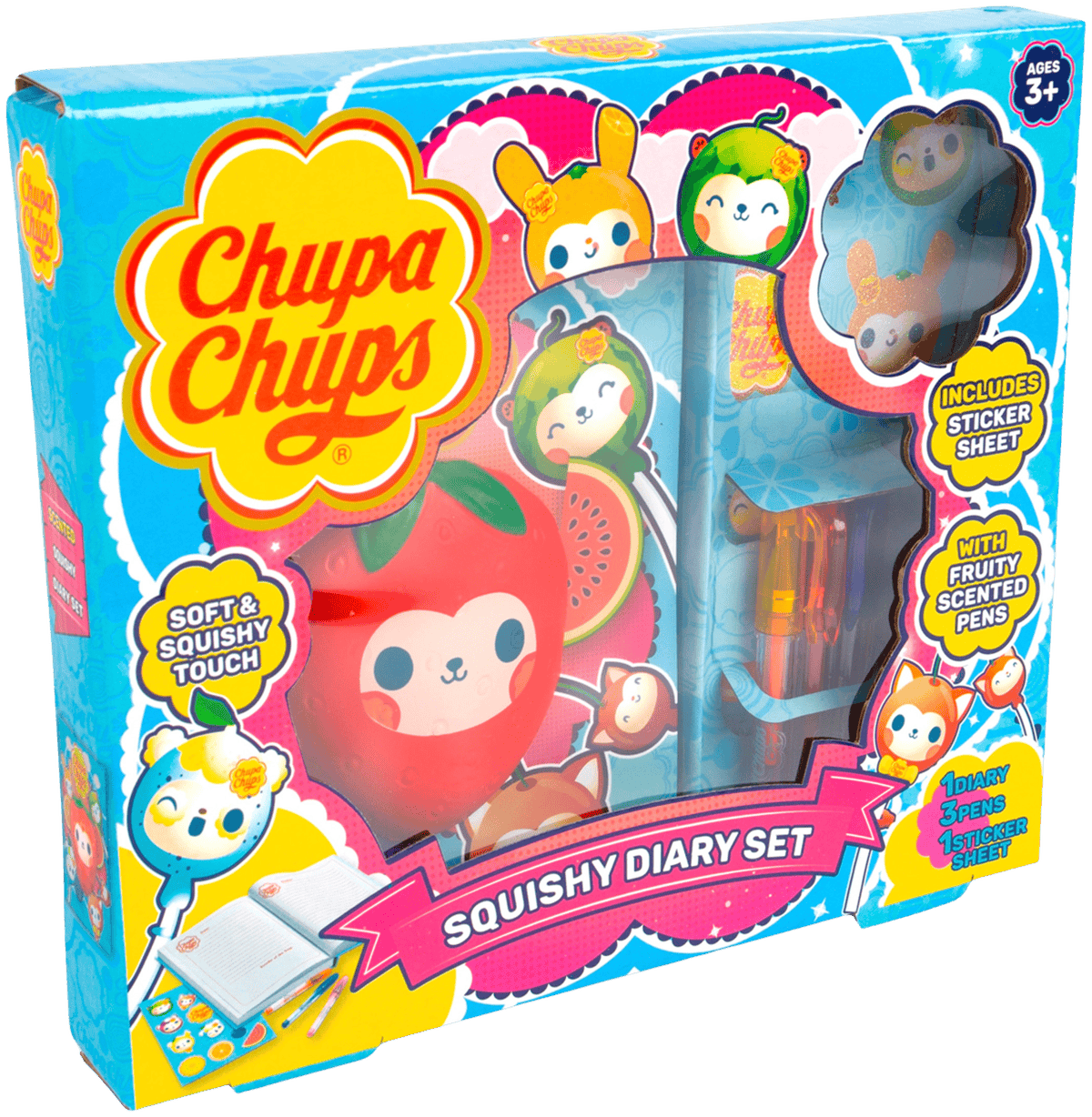 Chupa Chups mini squishee päiväkirjasetti | Prisma.fi-verkkokauppa