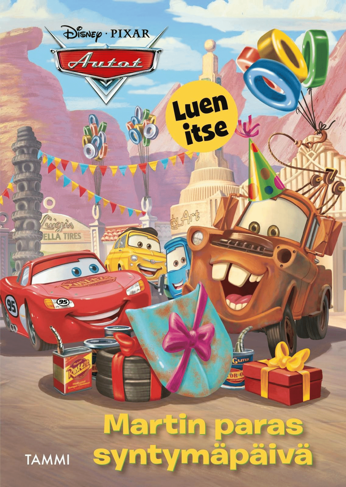 Disney Pixar Autot. Martin paras syntymäpäivä. Luen itse | Prisma.fi ...