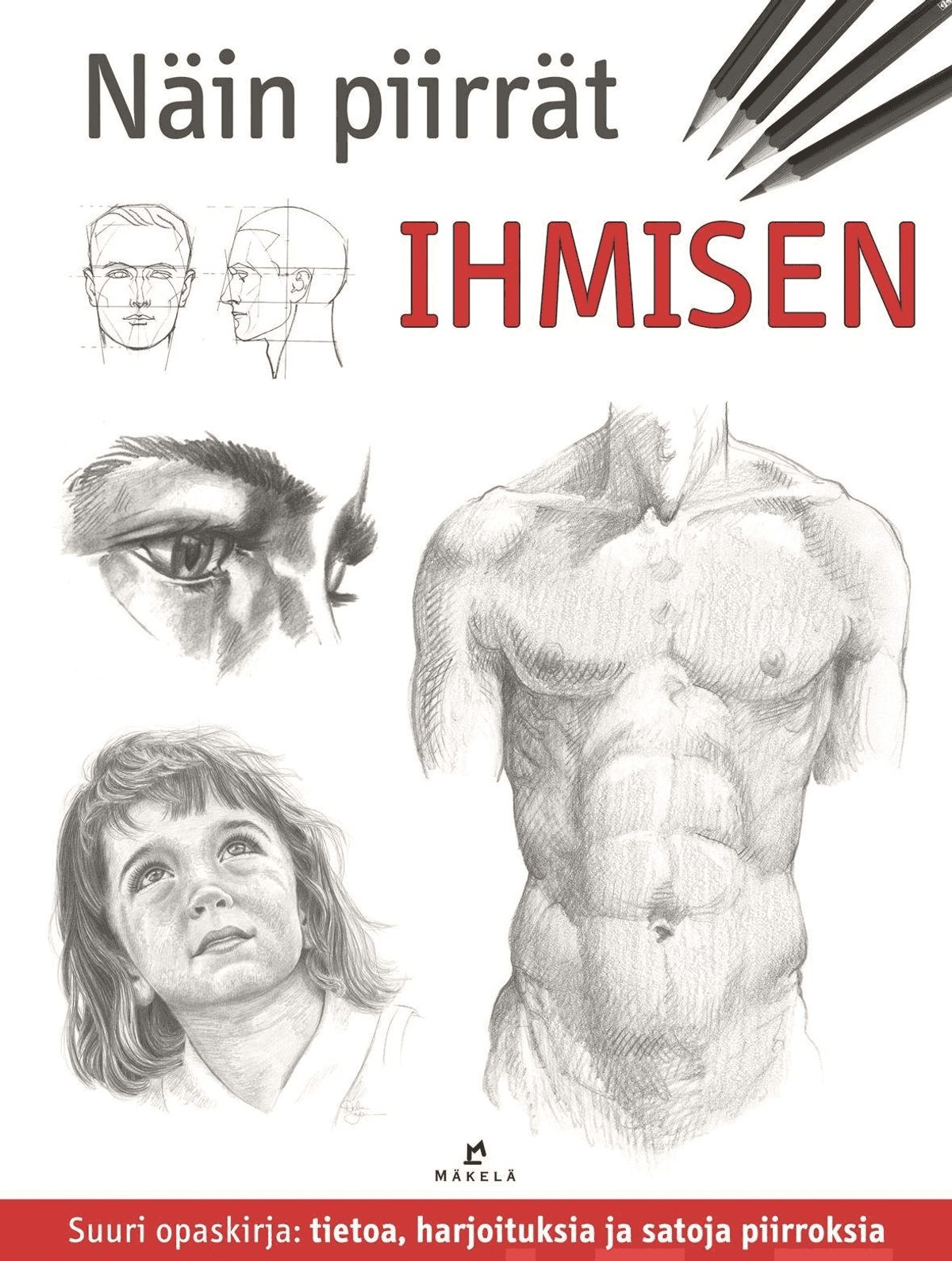 Näin piirrät ihmisen | Prisma.fi-verkkokauppa