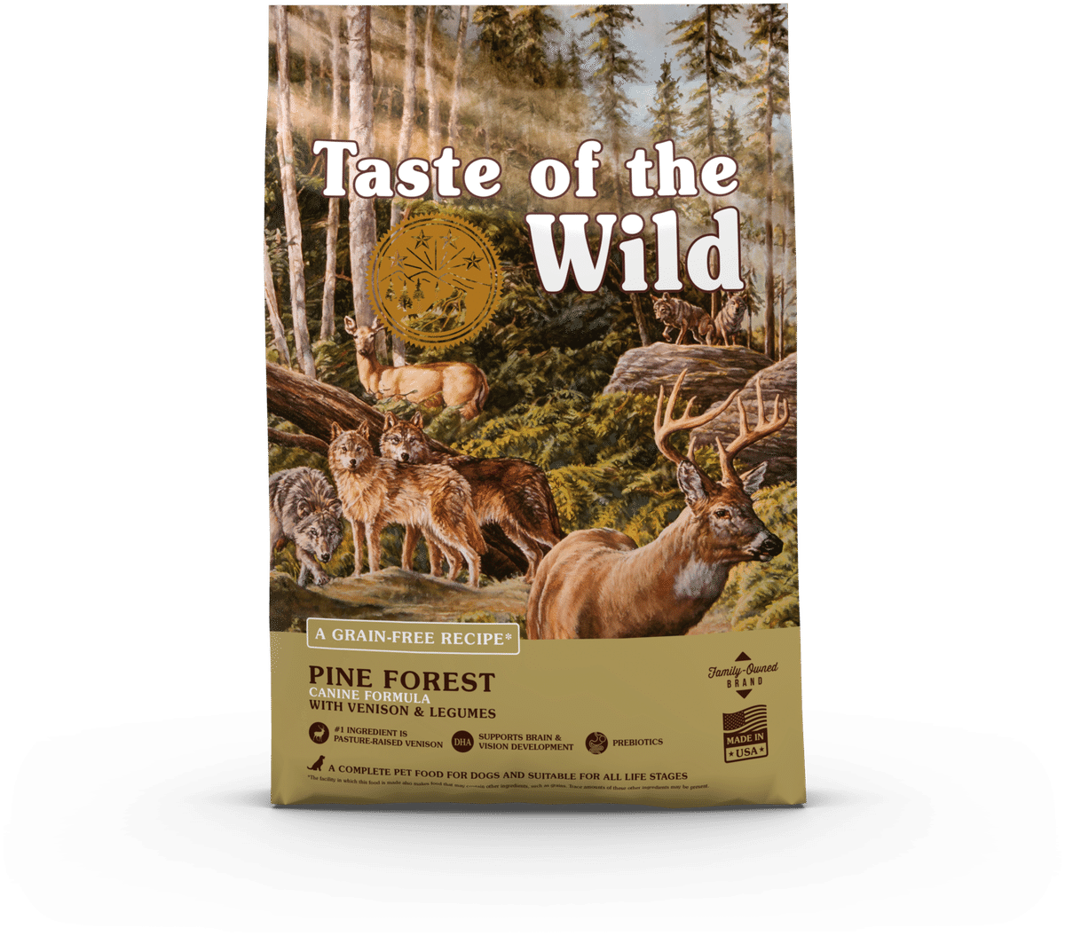 Taste of the Wild Dog Pine Forest Canine 12,2 kg | Prisma.fi-verkkokauppa