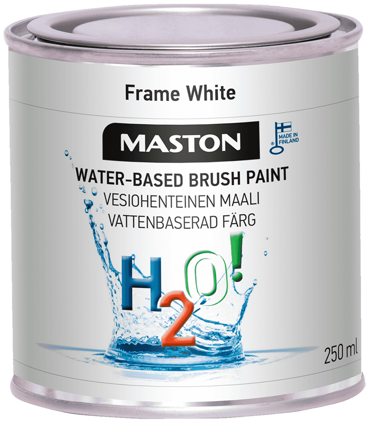 Maali H2O! Listavalkoinen 250ml | Prisma.fi-verkkokauppa