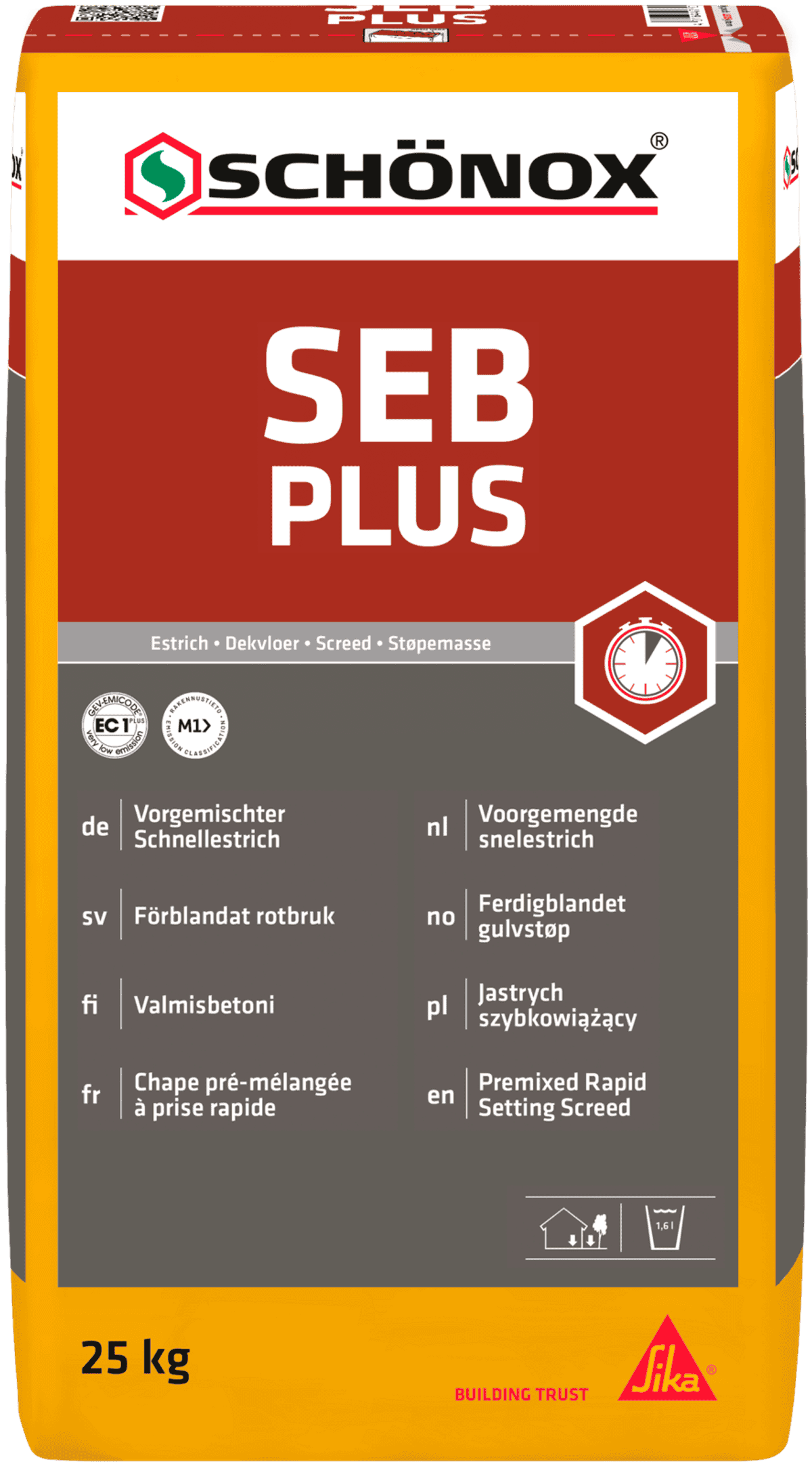 Schönox valmisbetoni SEB PLUS 25kg | Prisma.fi-verkkokauppa