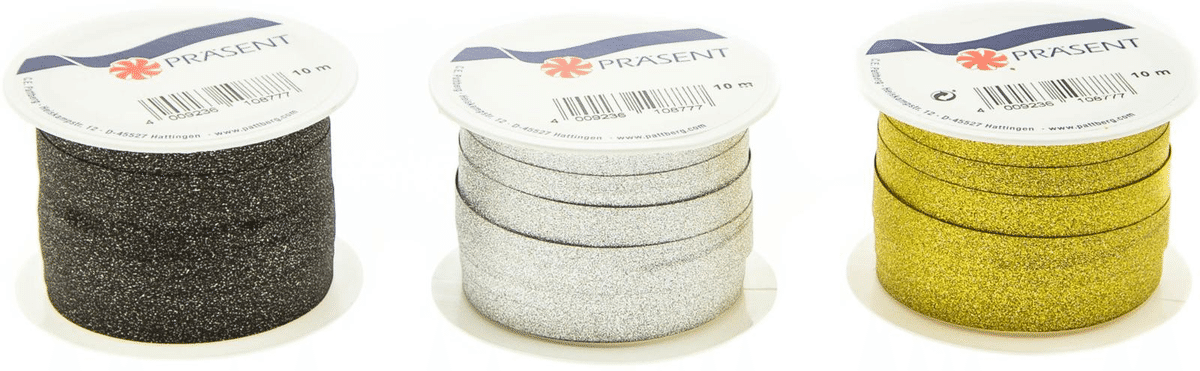 Präsent Glitter lahjanauha 10mm 30m 1 kpl, erilaisia | Prisma.fi ...