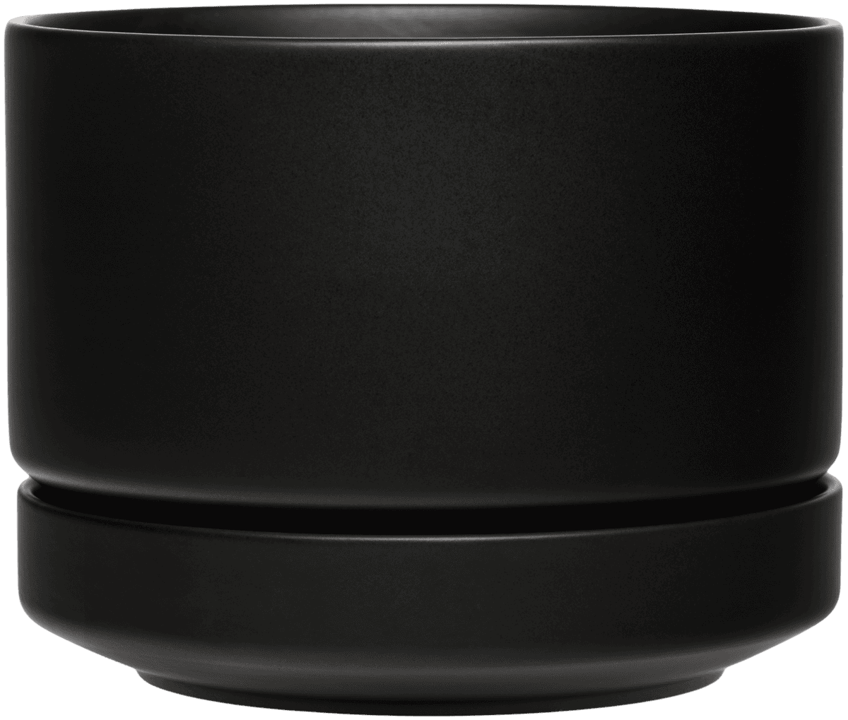 Arabia kukkaruukku SN 19cm matta musta | Prisma.fi-verkkokauppa