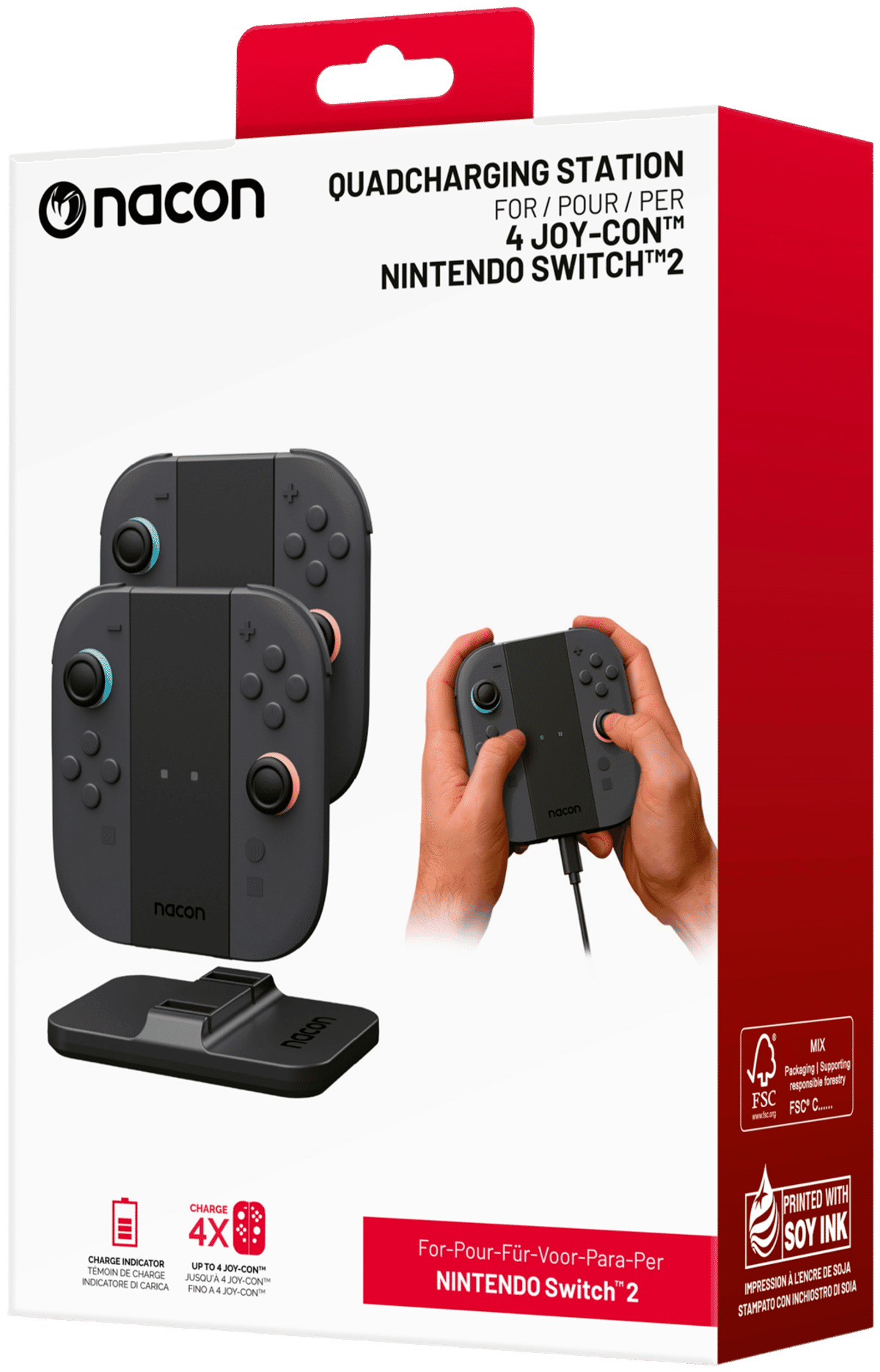 NACON Joy-Con -laturi Nintendo Switch™ 2 | Prisma.fi-verkkokauppa