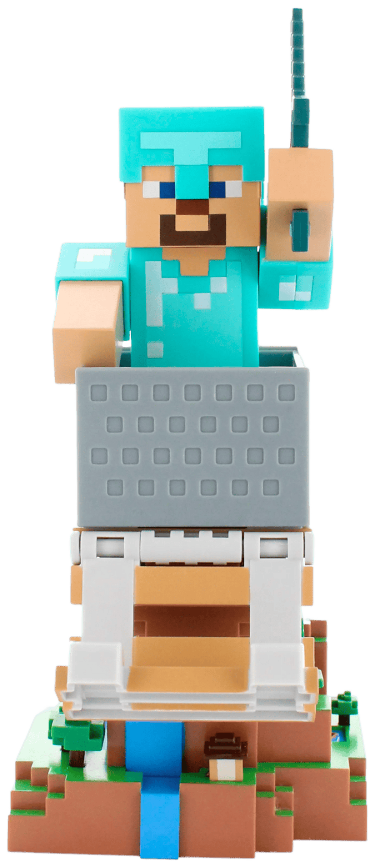 Cable Guys Ohjain/puhelinteline Minecraft Steve Diamond | Prisma.fi ...