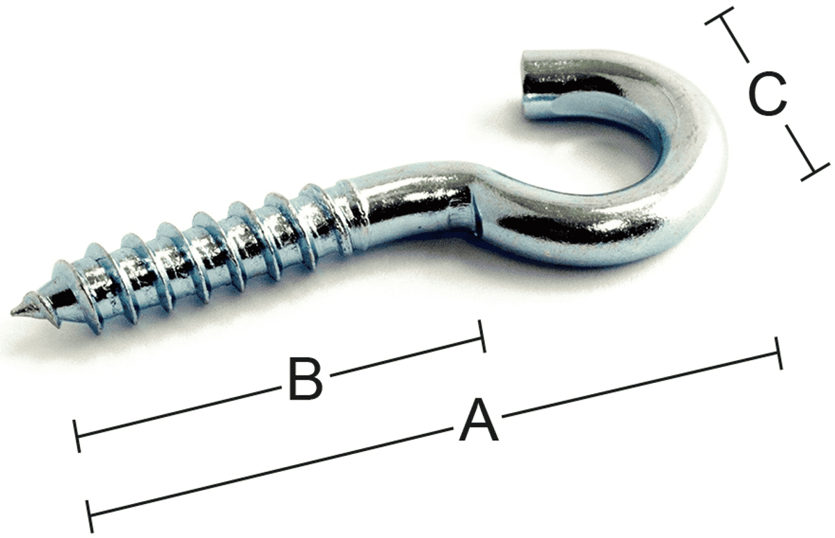 Habo kattokoukku 23 4,8x64mm sinkitty 5kpl | Prisma.fi-verkkokauppa