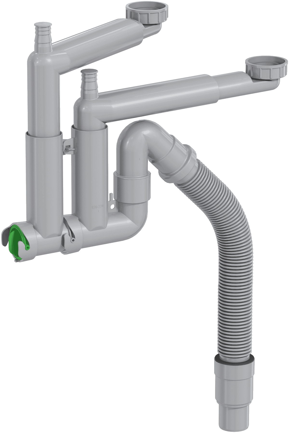 Prevex Smartloc vesilukko 2-altaalle R40 | Prisma.fi-verkkokauppa