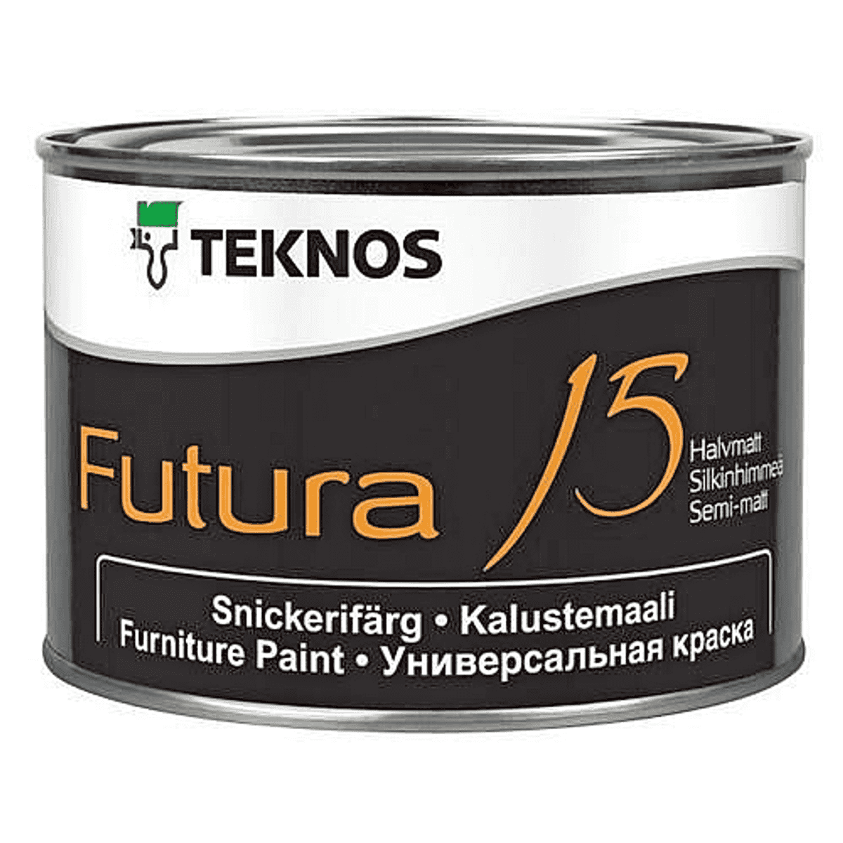 Teknos kalustemaali Futura 15 0,45 l PM1 valkoinen sävytettävissä puolihimmeä | Prisma.fi ...