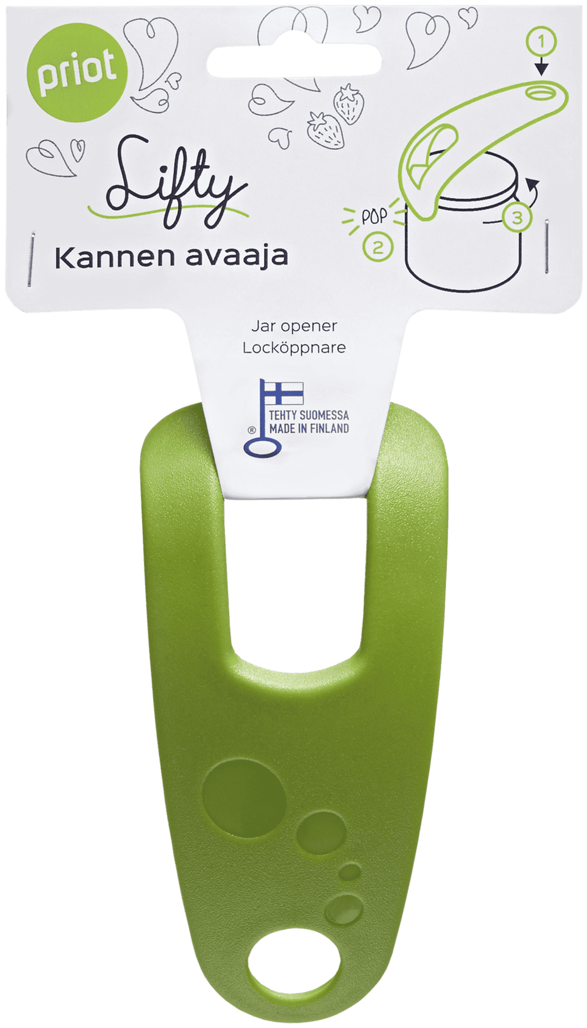 Priot kannenavaaja Lifty vihreä | Prisma.fi-verkkokauppa