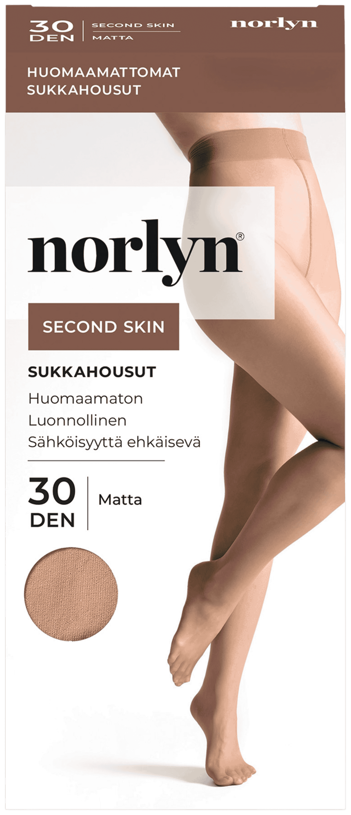 Norlyn naisten sukkahousut Second Skin 30 den | Prisma.fi-verkkokauppa