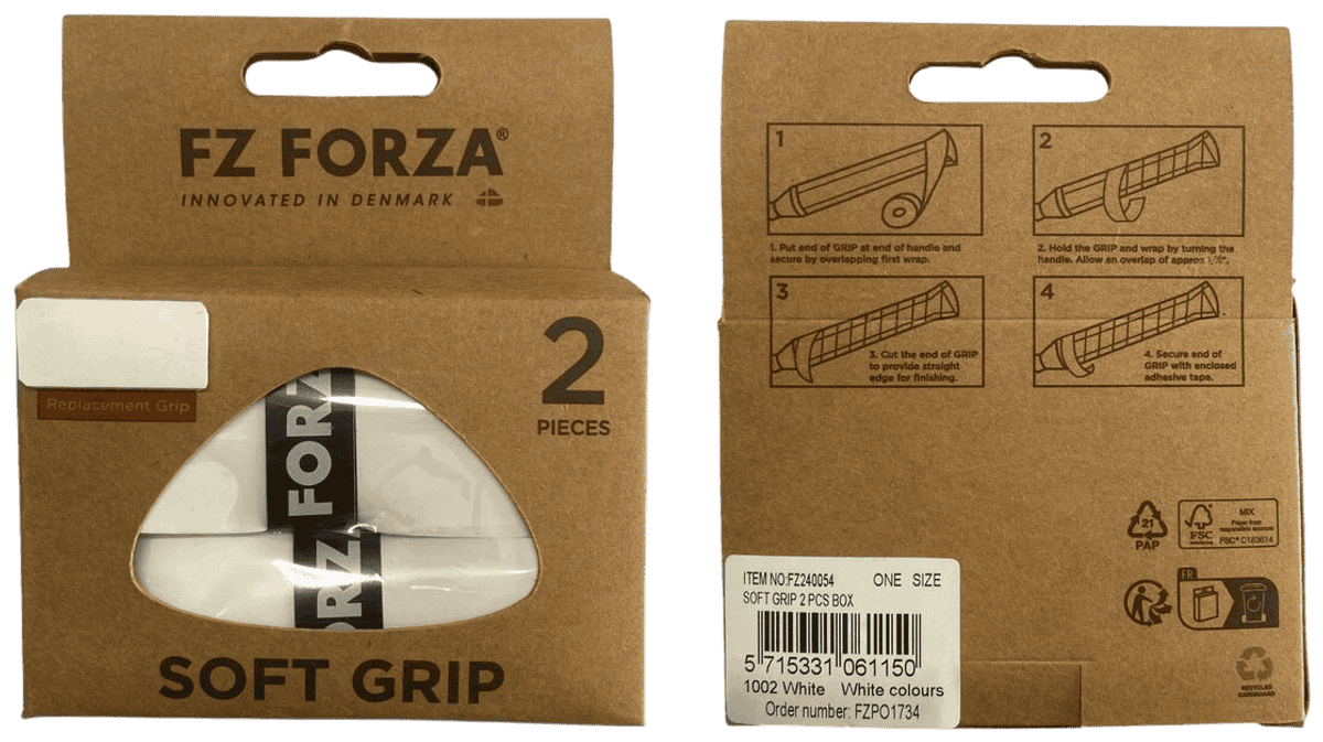 FZ Forza Soft Grip 2kpl (paksu grip, valkoinen) | Prisma.fi-verkkokauppa
